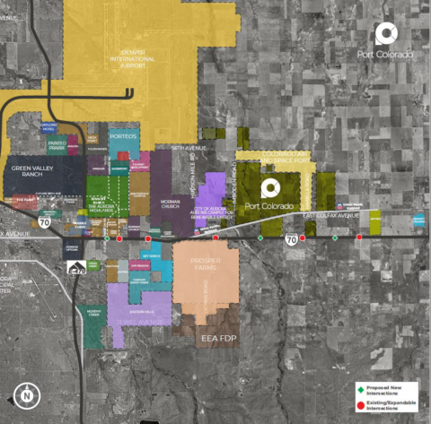 Regional Maps - Port Colorado